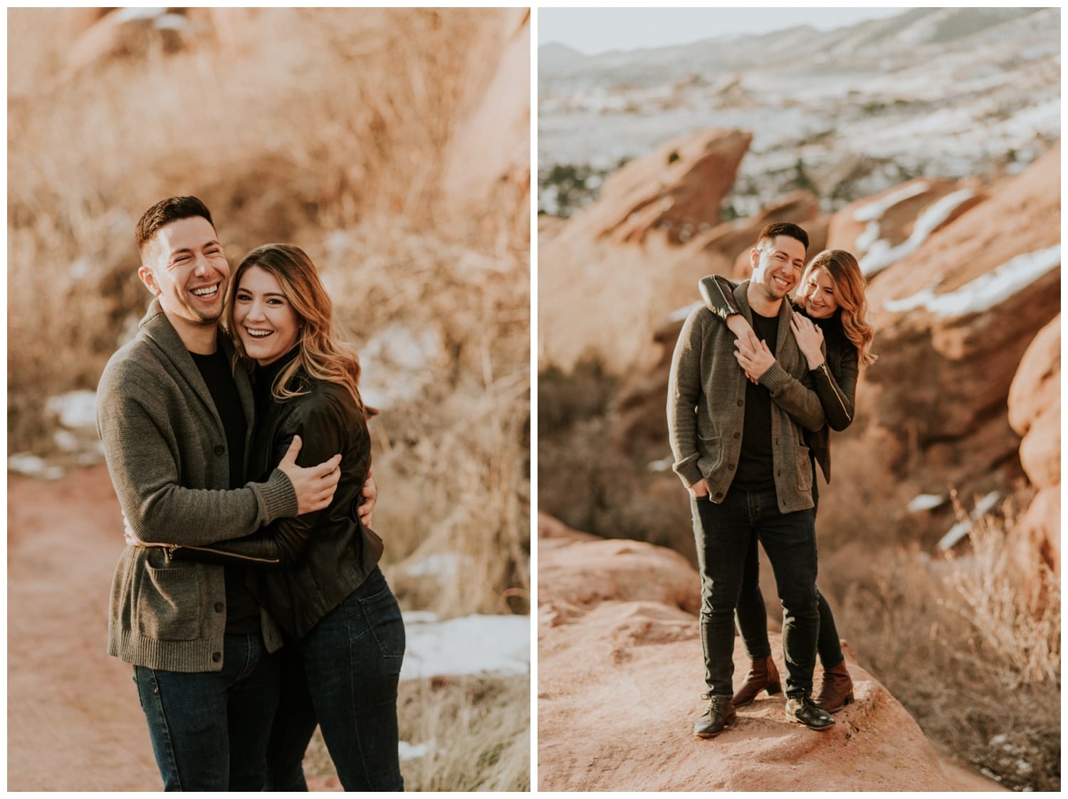 Red Rocks Amphitheater Engagement Session | Sarah + Kyle | Shelly ...