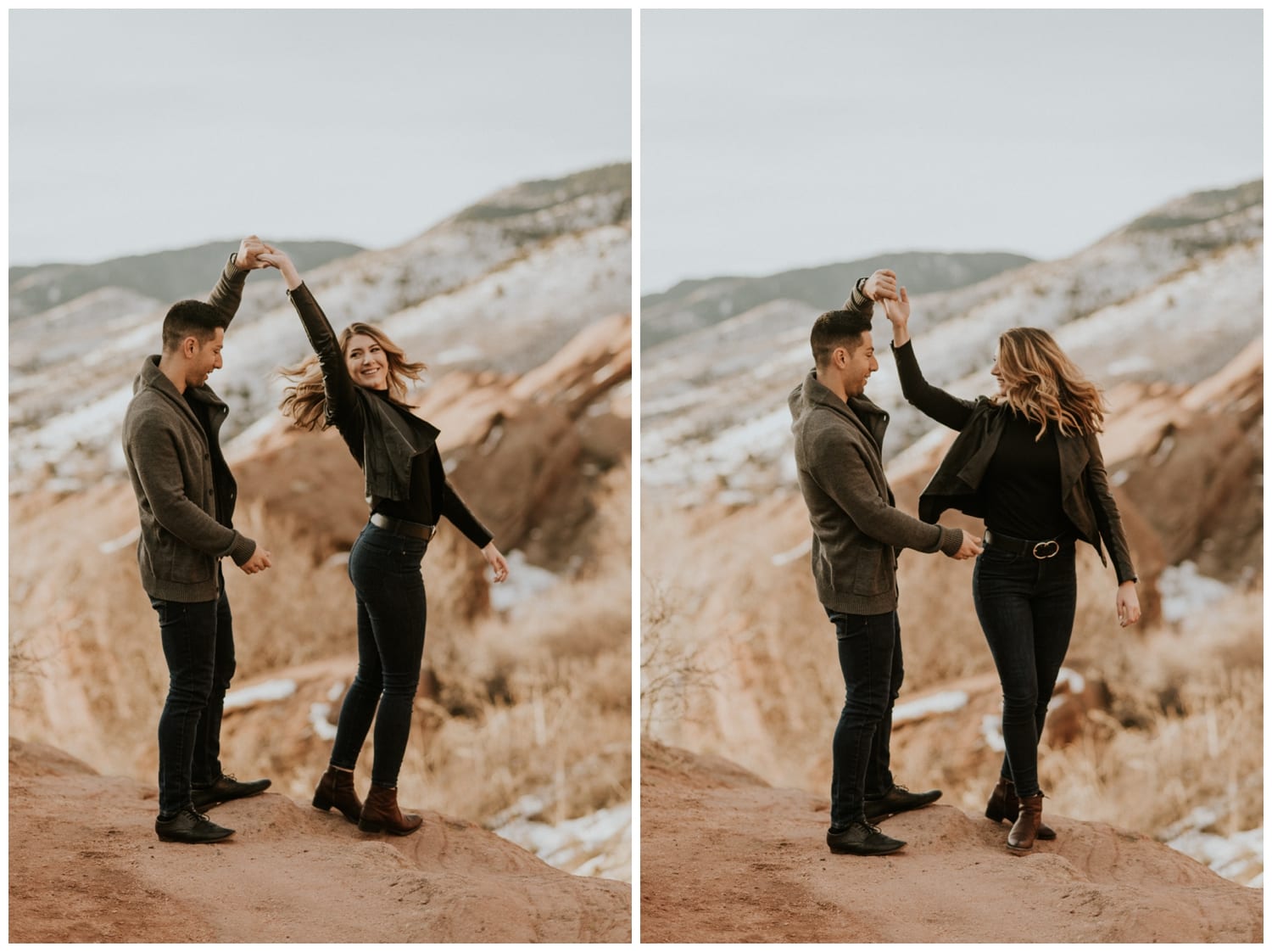 Red Rocks Amphitheater Engagement Session | Sarah + Kyle | Shelly ...
