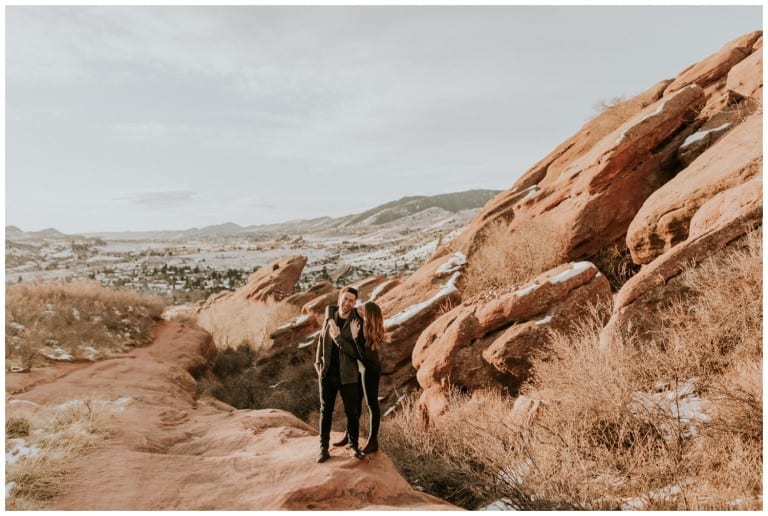 Red Rocks Amphitheater Engagement Session | Sarah + Kyle | Shelly ...
