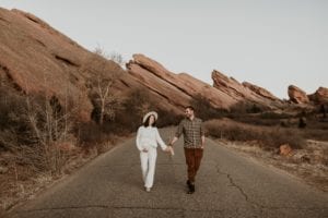 Red Rocks Maternity Session in Colorado | Ari + Miguel