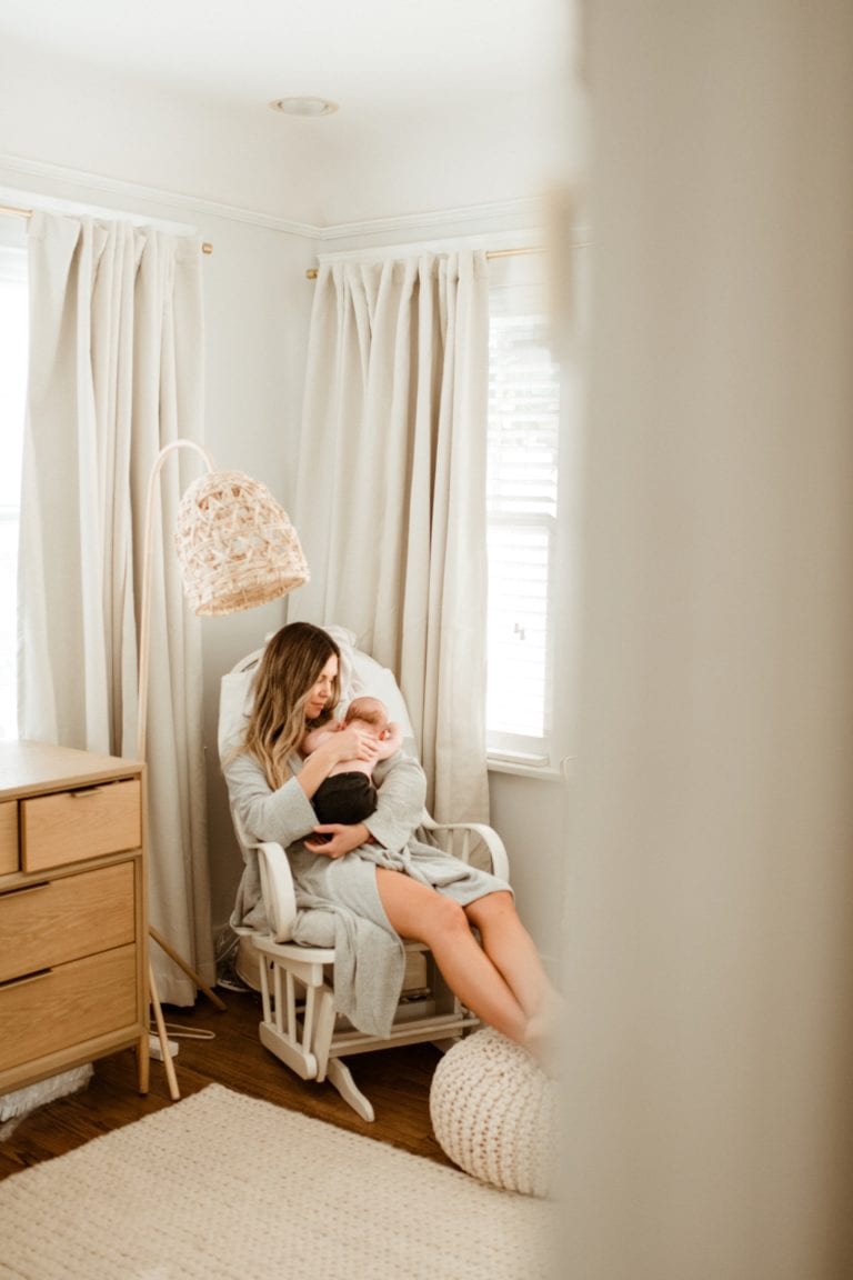 Newborn In Home Lifestyle Photos | Denver Photographer