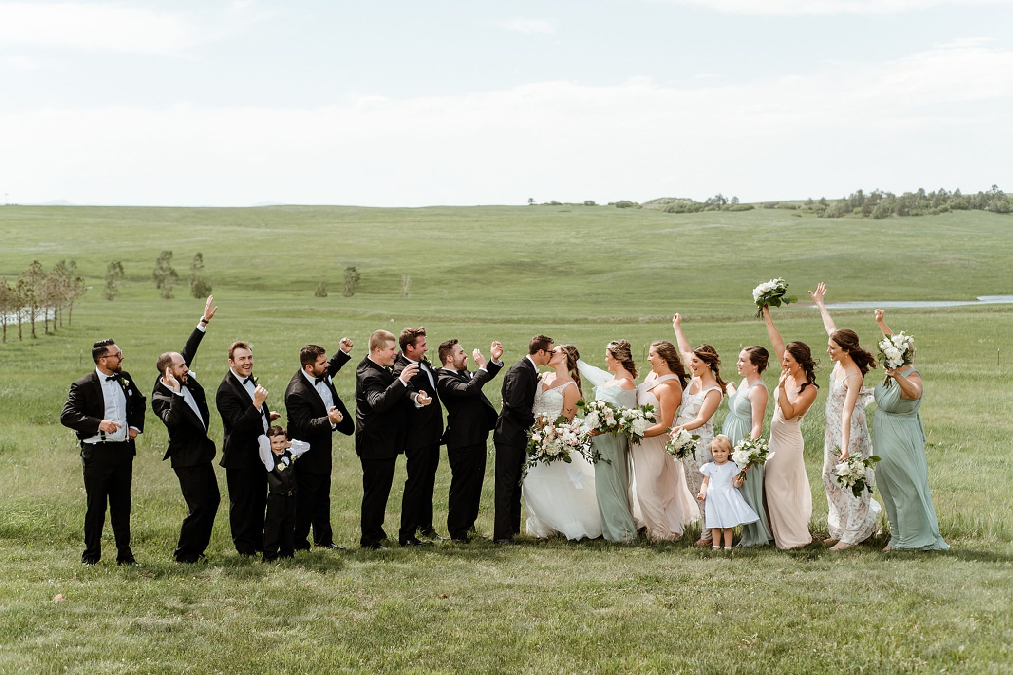 Flying Horse Ranch Wedding in the Summer | Holly + Zack