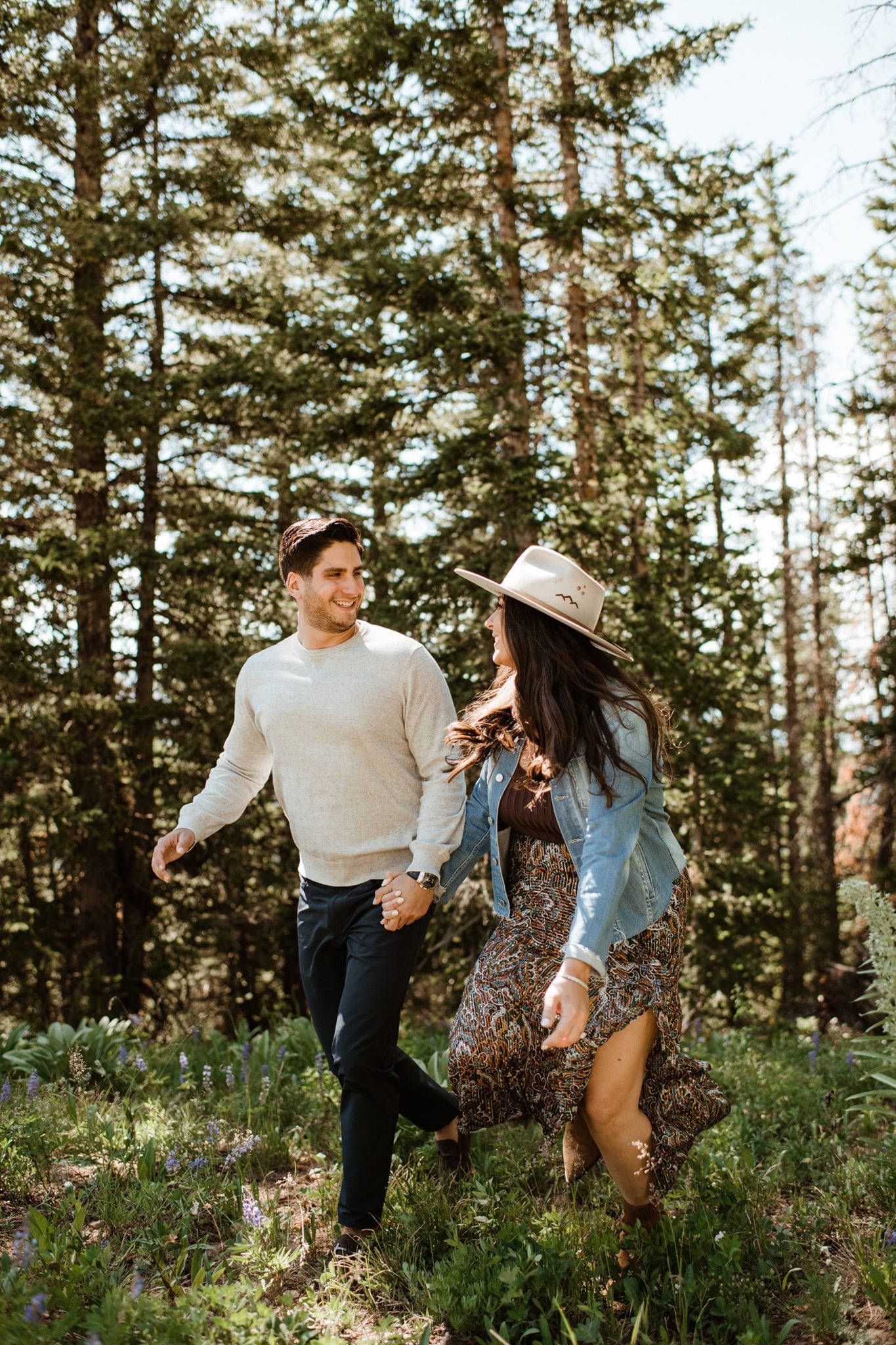 Aspen Engagement Session in the Summer| Becca + Zack