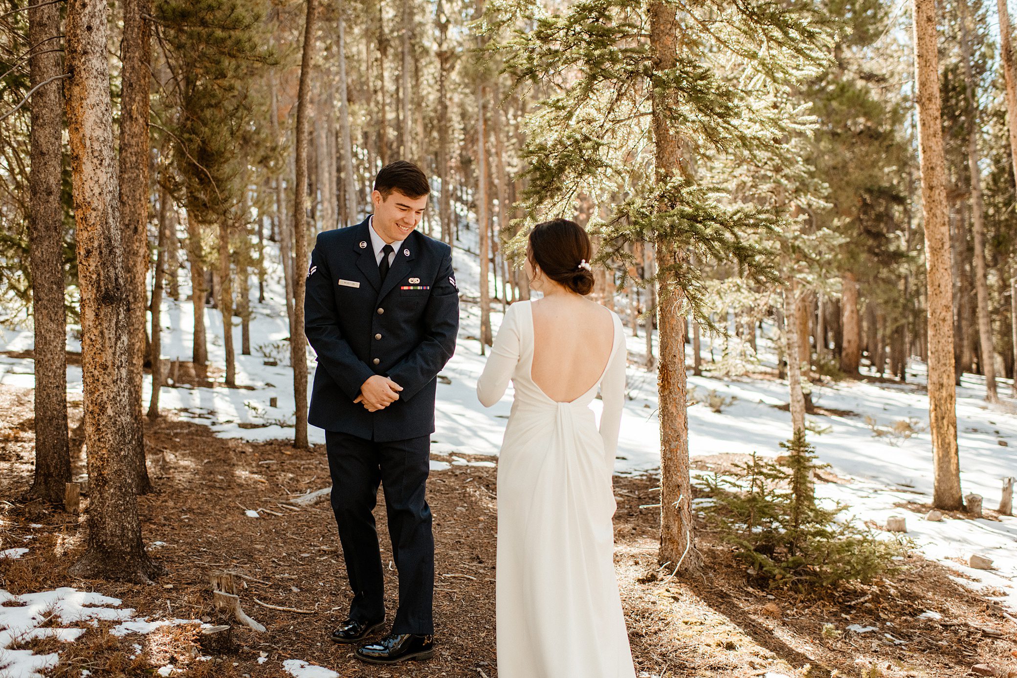 Sapphire Point Overlook Wedding Ceremony | Christine + Slater