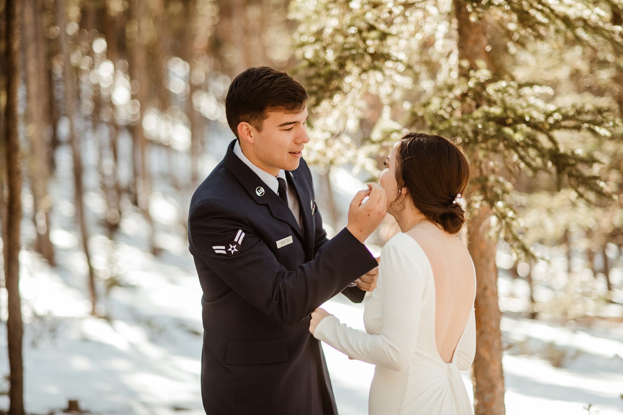 Sapphire Point Overlook Wedding Ceremony | Christine + Slater