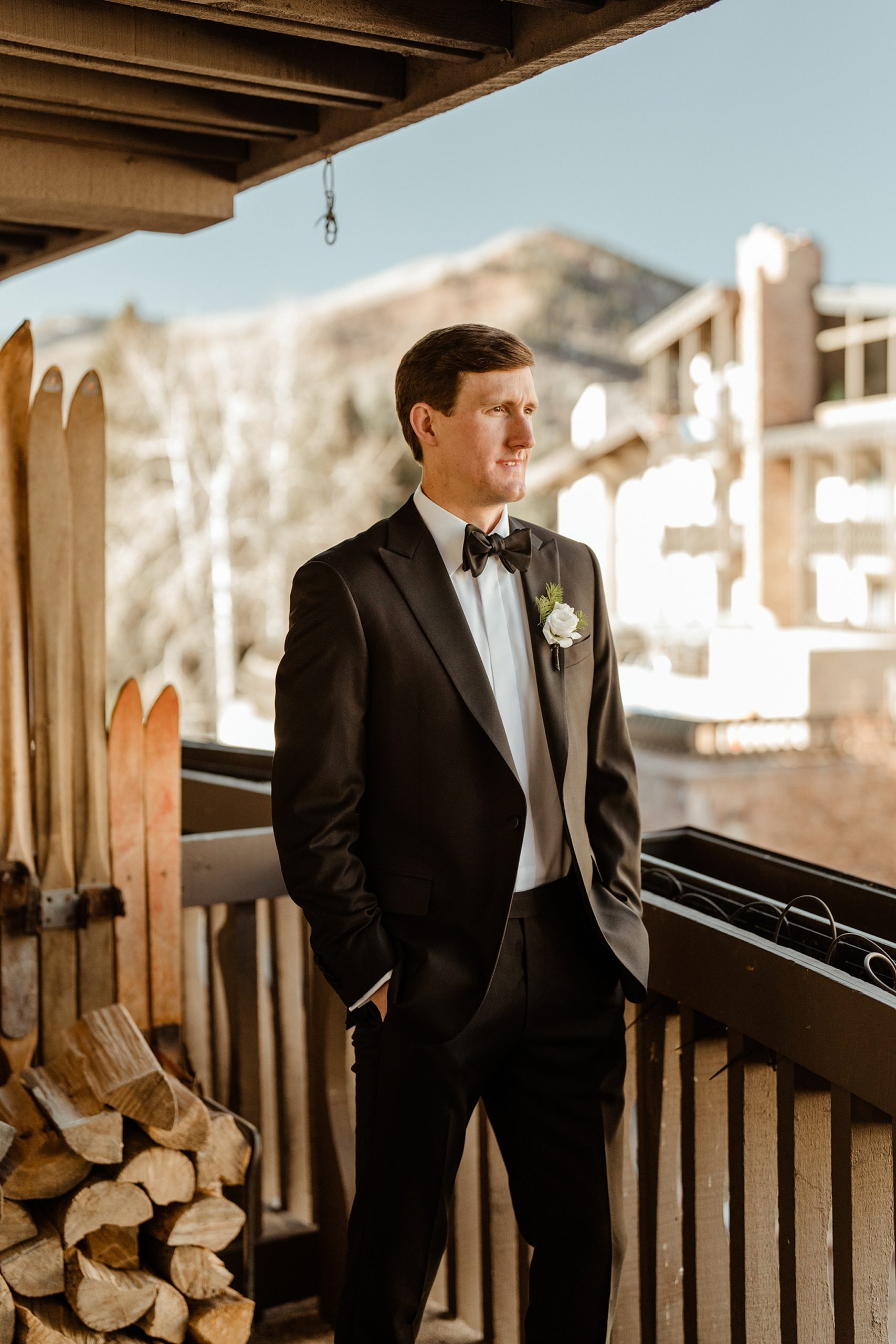 The Lodge at Vail Winter Wedding | Carolyn + Nelson
