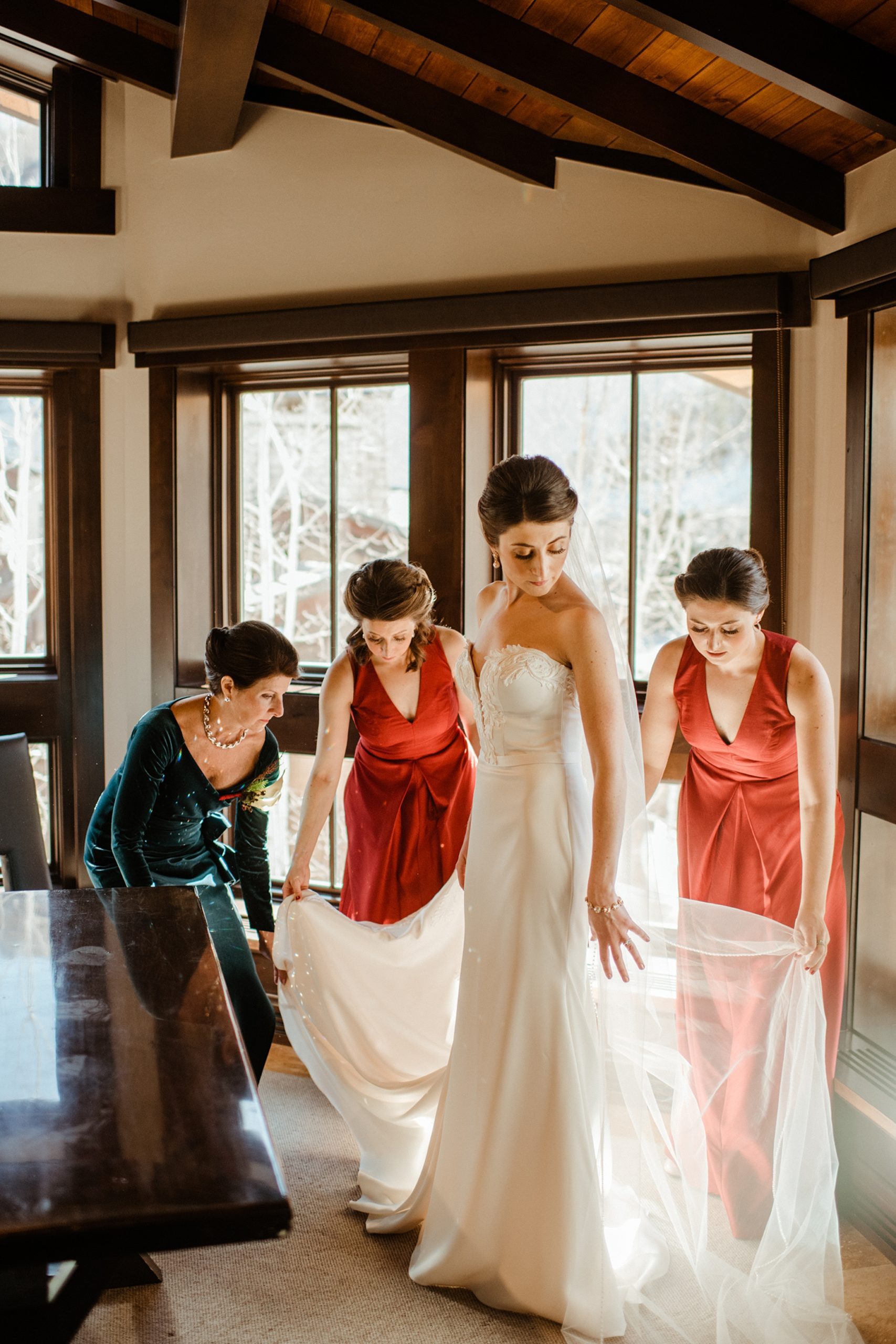 The Lodge at Vail Winter Wedding | Carolyn + Nelson