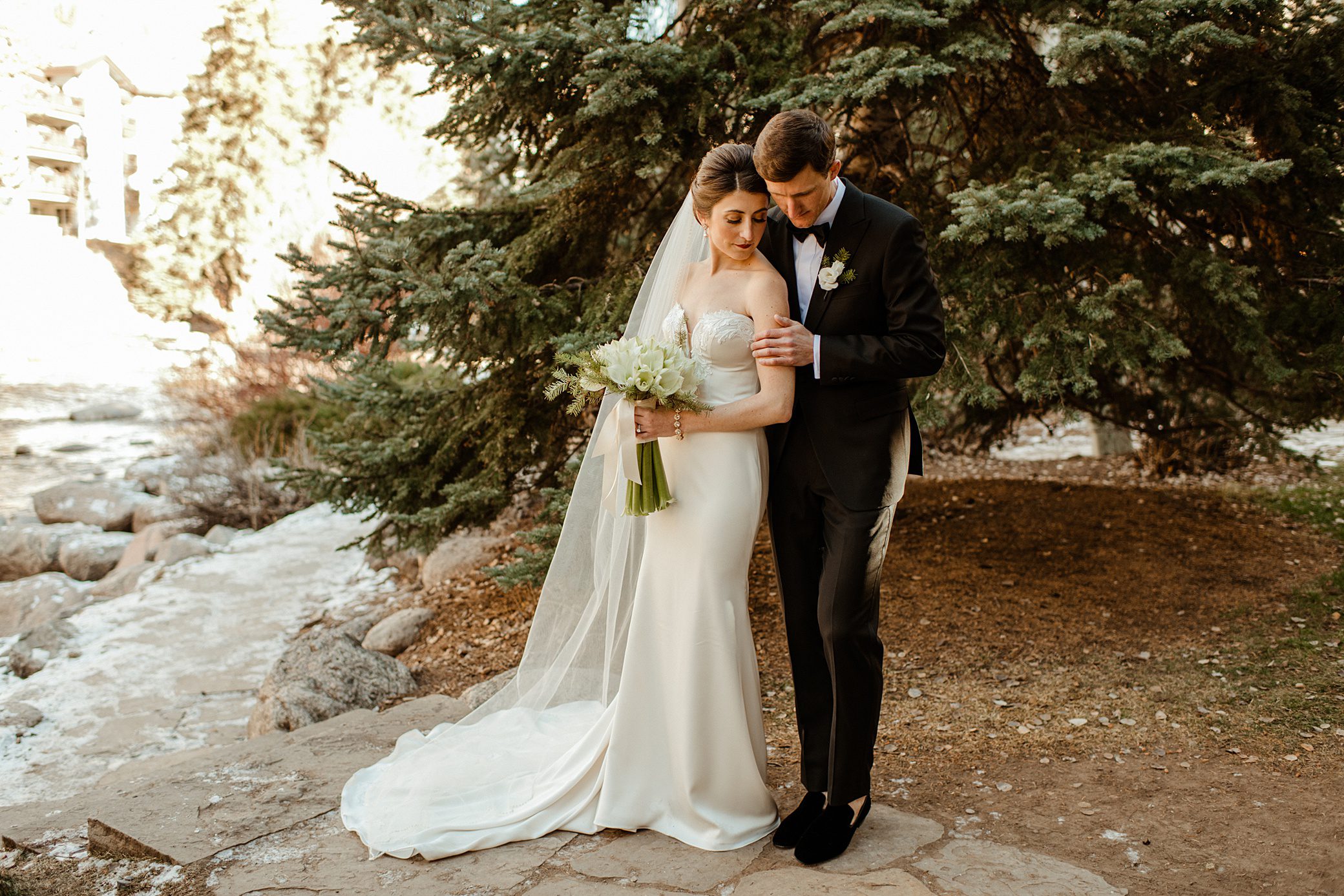 The Lodge at Vail Winter Wedding | Carolyn + Nelson