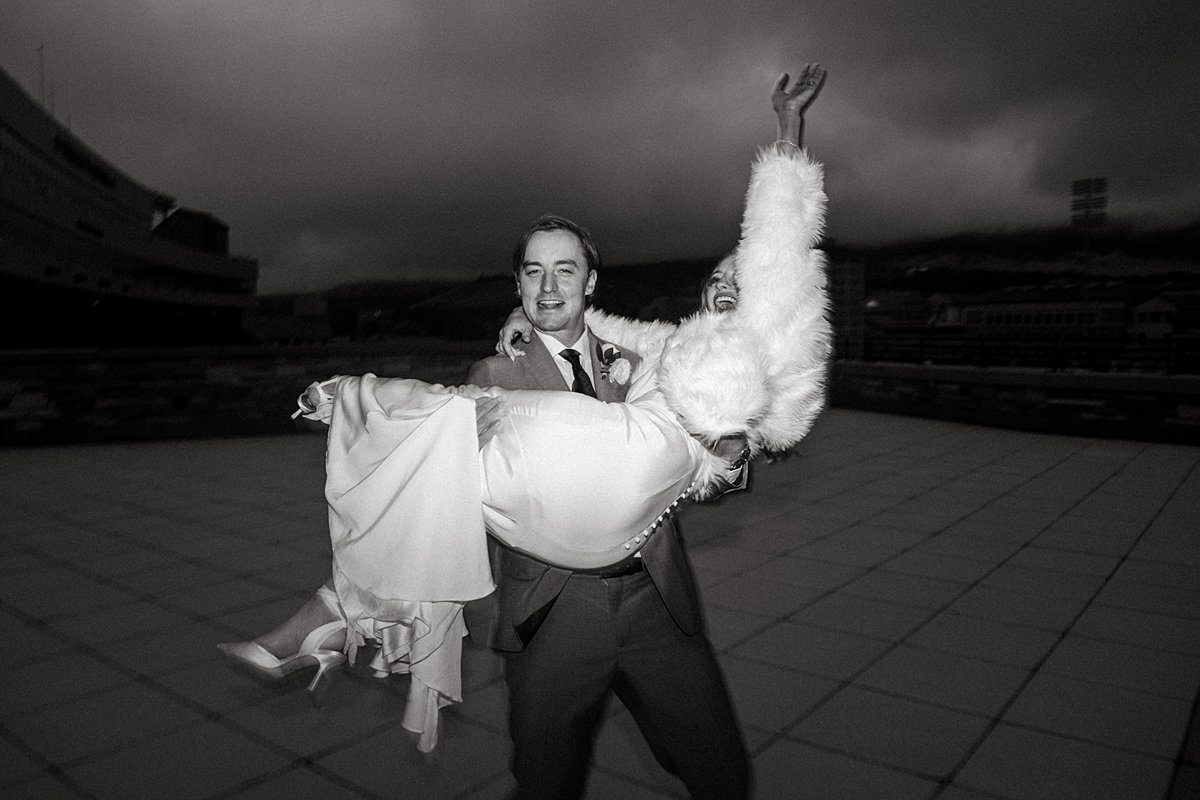 Folsom Field Events Real Wedding | Christie + Sam