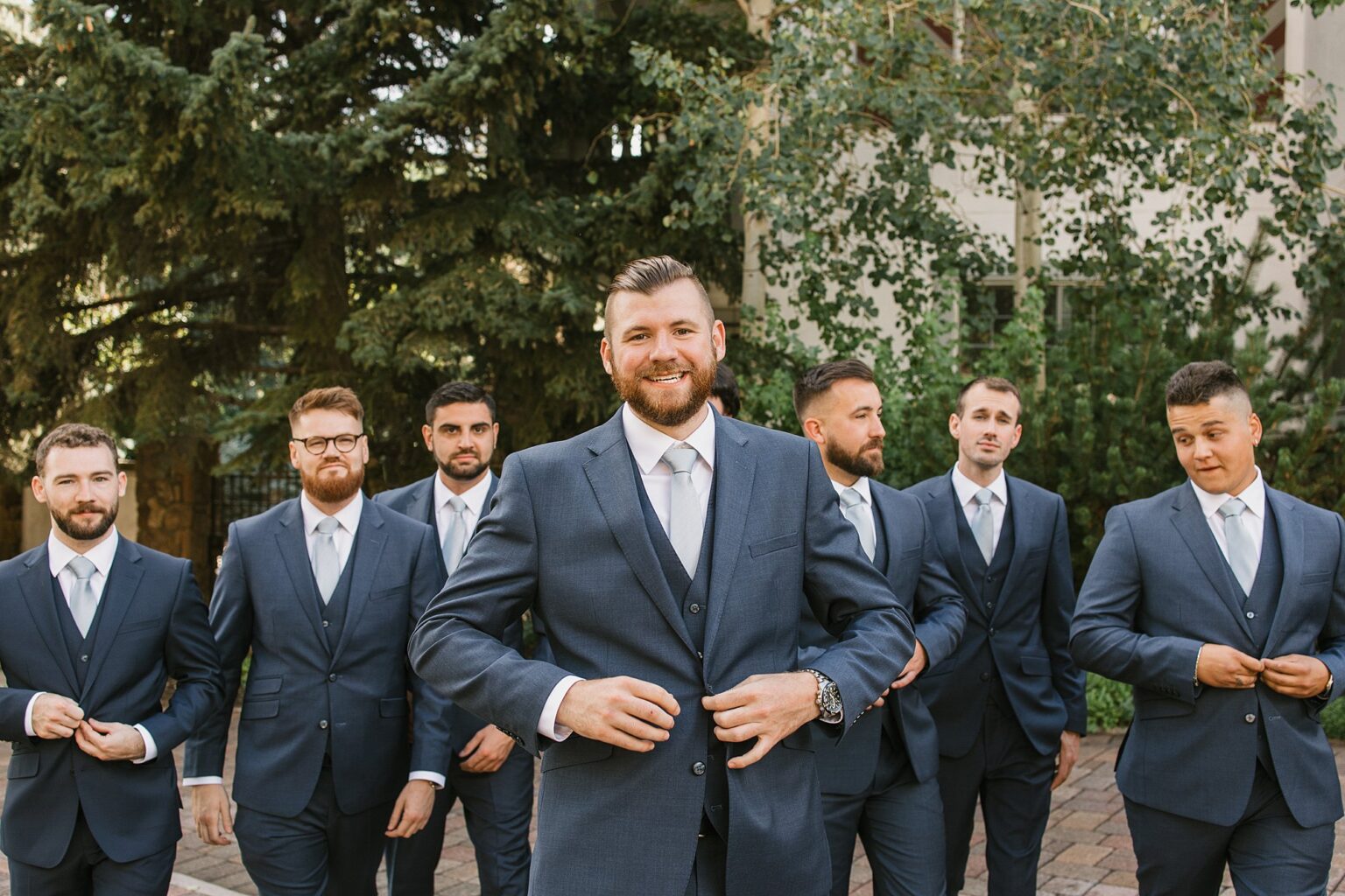 Four Seasons Vail Wedding Over the Pool | Kelsey + Ben