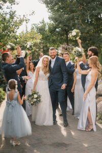 Four Seasons Vail Wedding Over the Pool | Kelsey + Ben