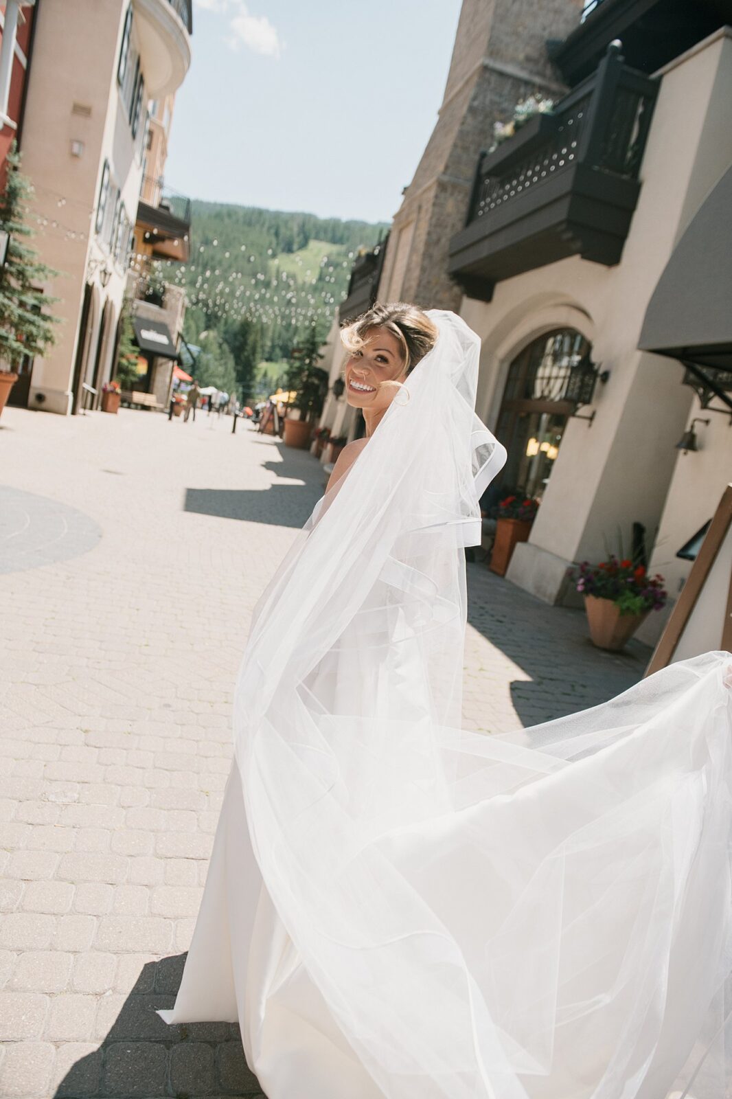 Arrabelle Square Wedding with a Vail Deck Ceremony