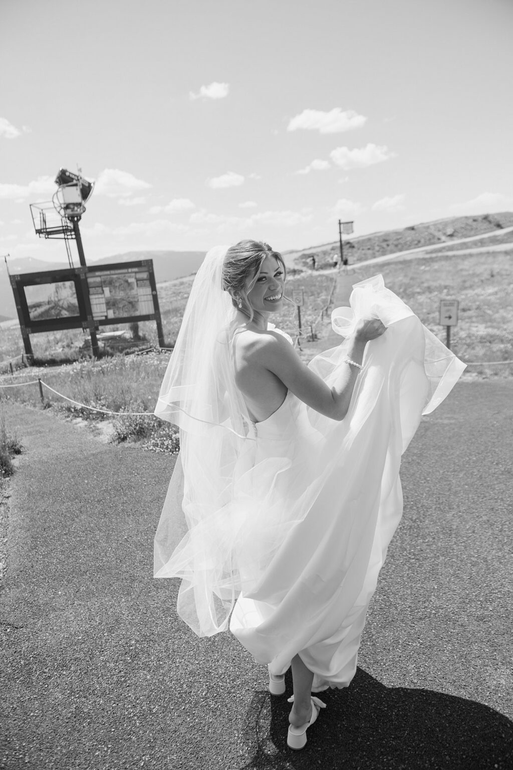Arrabelle Square Wedding with a Vail Deck Ceremony